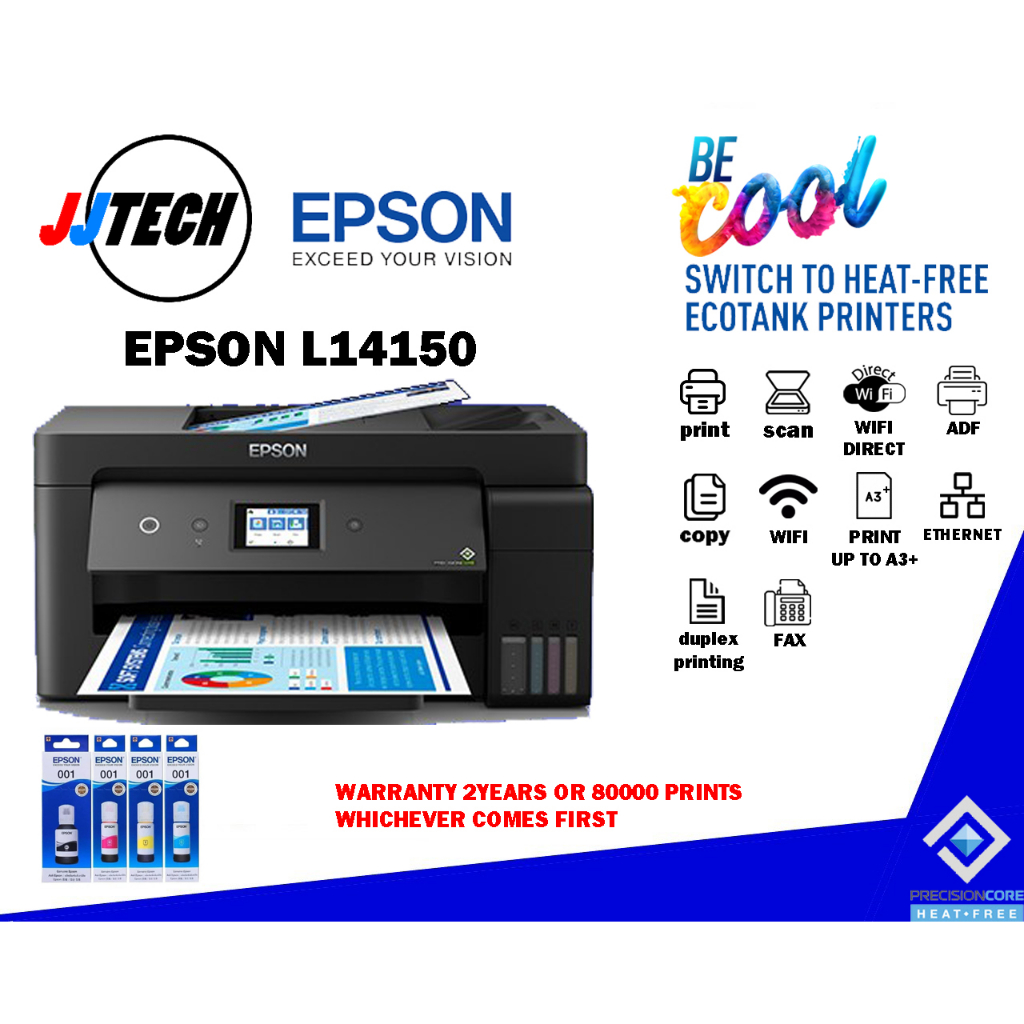 EPSON ECOTANK L14150 A3 ALL-IN-ONE PRINTER | Shopee Malaysia