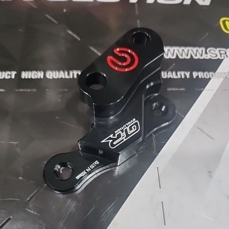 《Bracket》Caliper P4 @ RCB R1 4Pot Caliper Bracket Yamaha Honda | Shopee ...