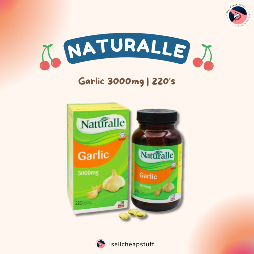 Naturalle Garlic 3000mg 220's | Shopee Malaysia