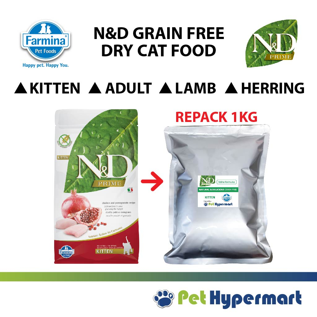 [REPACK] Farmina Natural & Delicious N&D PRIME Grain Free 1KG / QUINOA ...