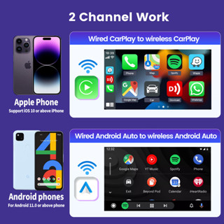 Carlinkit 5.0 wired to wireless carplay Carlink kit 4.0 android auto ...