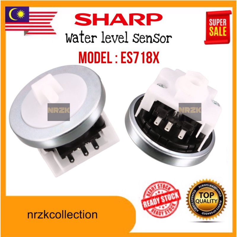 SHARP ES718X WASHING MACHINE WATER LEVEL SENSOR / SENSOR MESIN BASUH ...