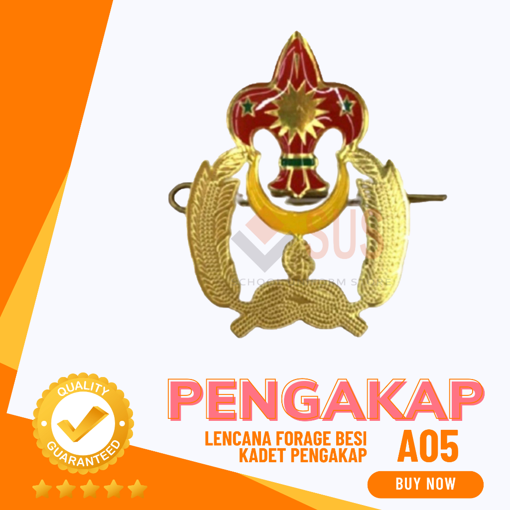 LENCANA FORAGE WOGGLE BESI CAP KELANA KADET PENGAKAP LENCANA TOPI - A05 ...