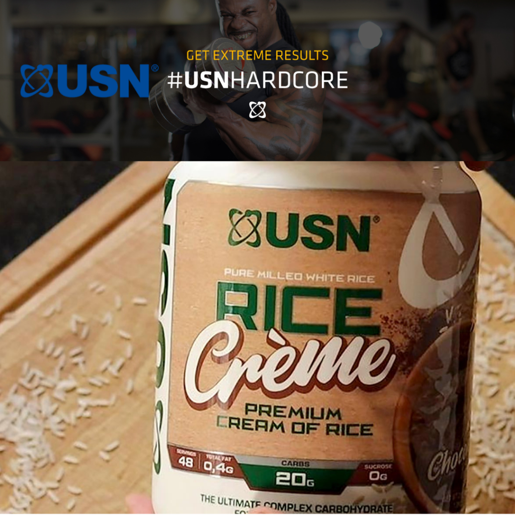 USN Rice Creme 1.2kg USN’s cream of rice– Complex Carbohydrate for ...