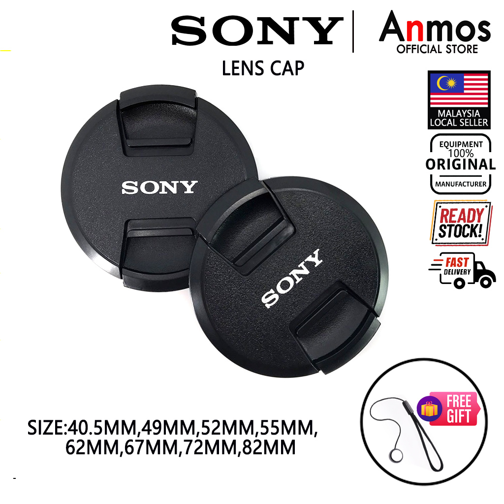 Lens Cap For Sony 40.5 49mm 55mm 62mm 72mm 77mm For Sony Lens (Ready ...
