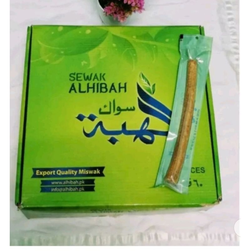 MISWAK/SUGI AL Hibah (Traditional Toothbrush) BOX (60 pcs) | Shopee ...