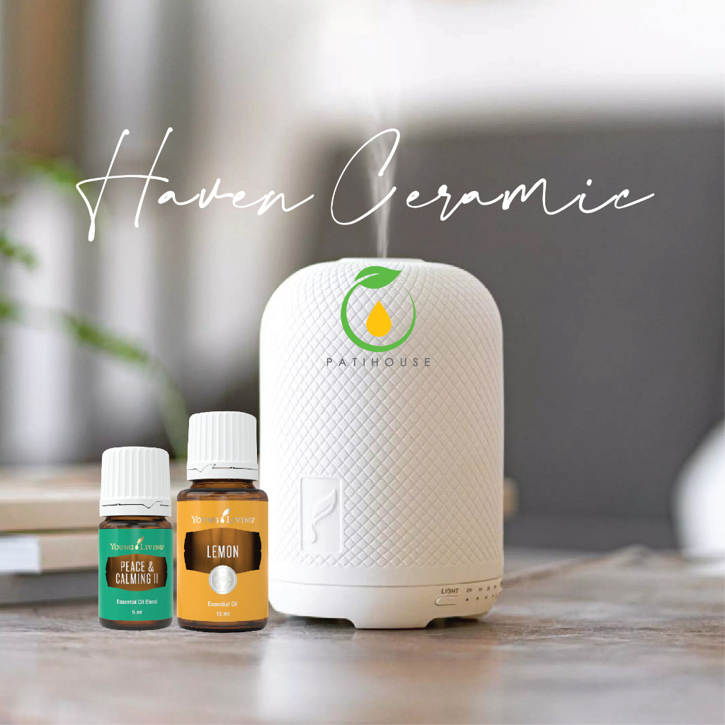 ORIGINAL HAVEN Ceramic Diffuser Young Livings + EO (READY STOCK ...