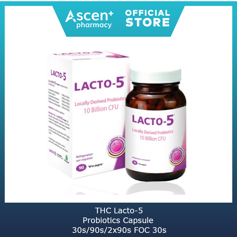 THC Lacto-5 Probiotics Capsule | Shopee Malaysia
