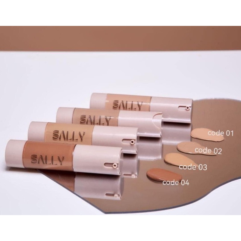 READY STOCK ‼️ HOT ITEM 🔥 SALLY FOUNDATION ORIGINAL | Shopee Malaysia