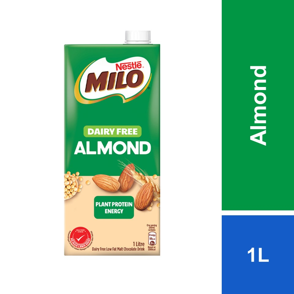 Nestle MILO Dairy Free Almond UHT (1L) | Shopee Malaysia
