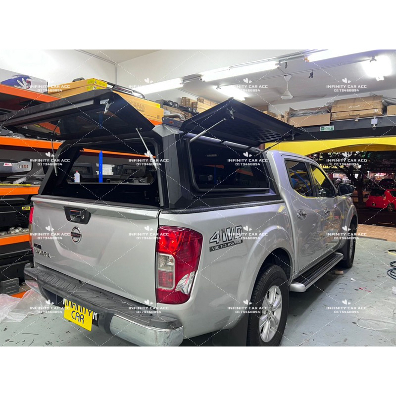Nissan Navara Np300 Fly Wing Canopy 4x4 Metal / Aluminum | Shopee Malaysia
