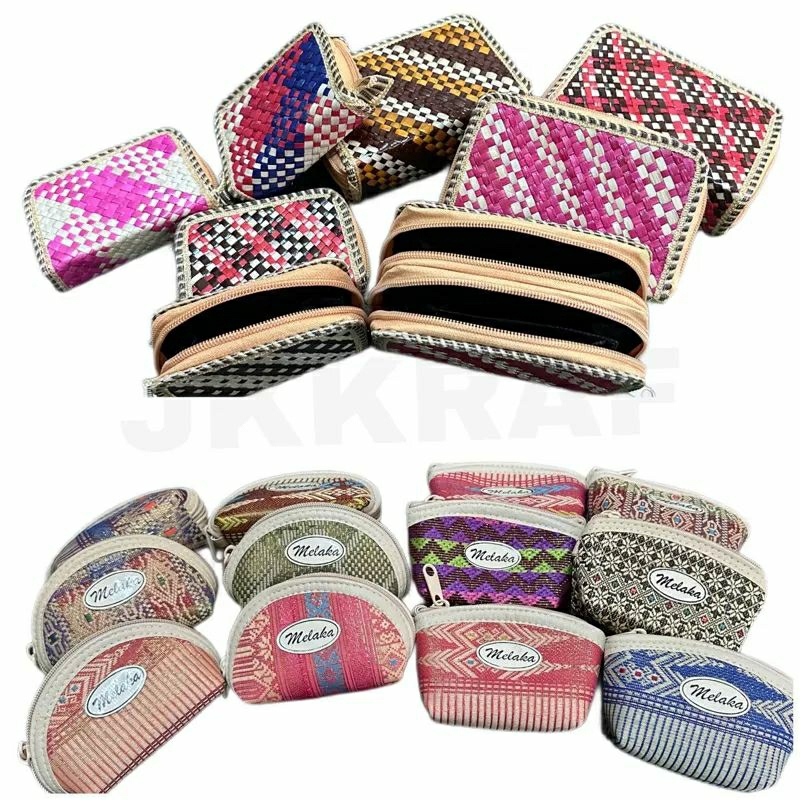 dompet duit songket purse coin songket clutch medium songket doorgift ...