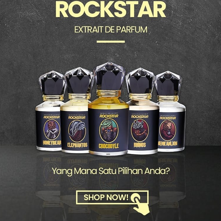 (FREE SHIPPING) ROCKSTAR PERFUME ORIGINAL TAHAN 48 JAM VIRAL 2023 ...