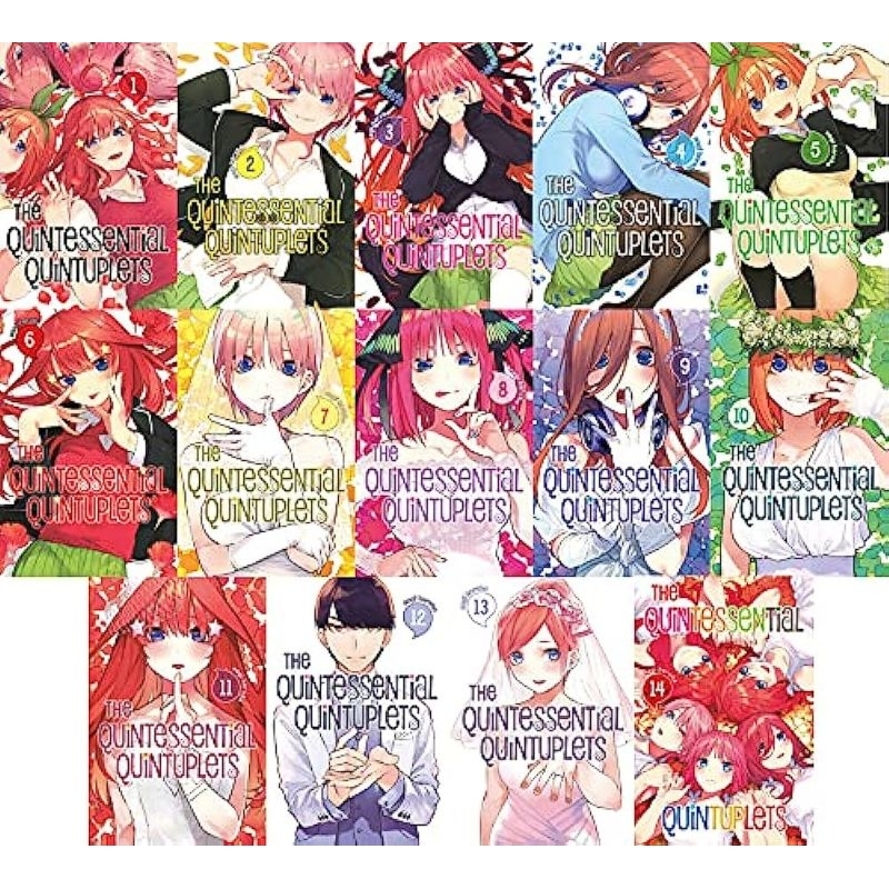 Quintessential quintuplets Manga by Negi Haruba. | Shopee Malaysia