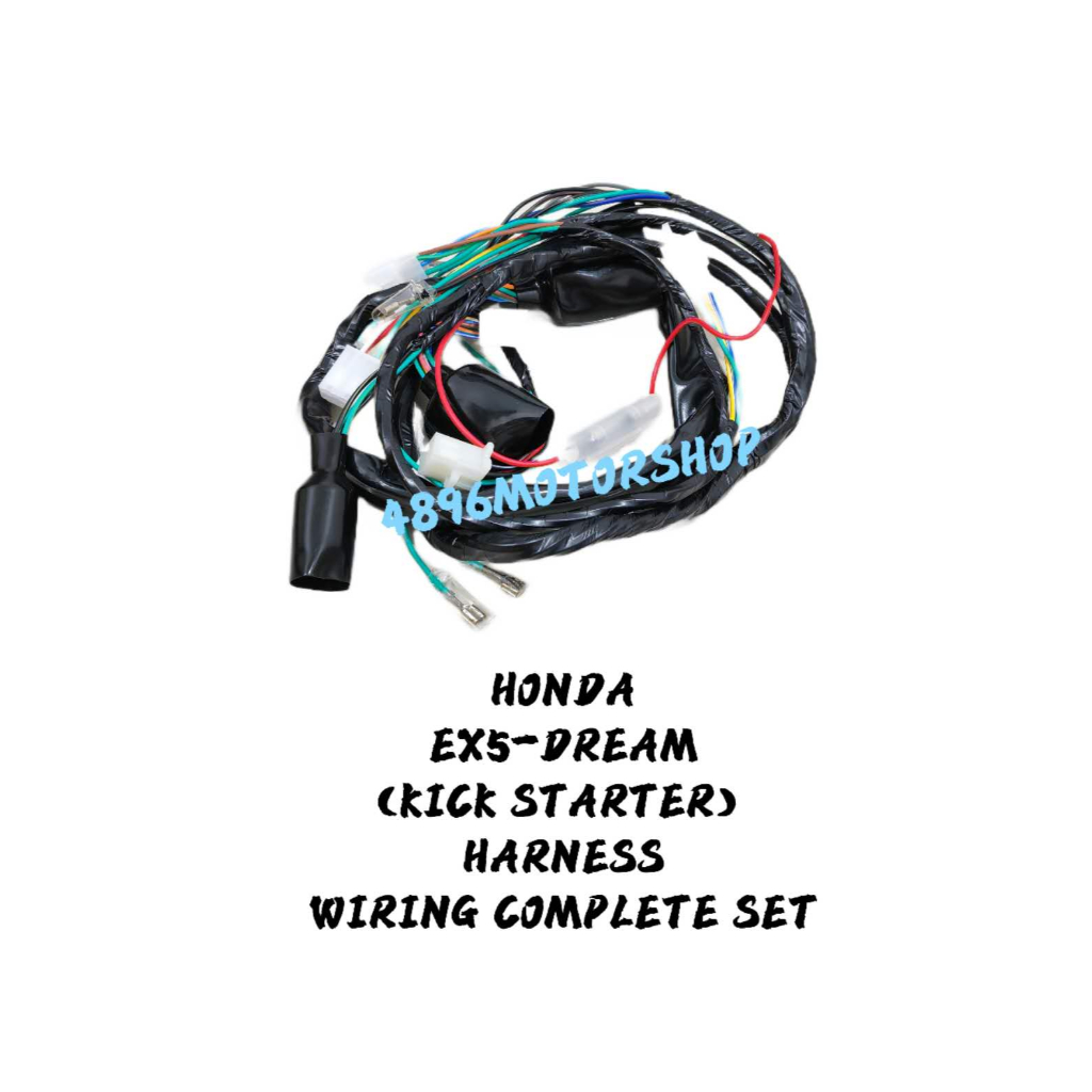 HONDA EX5-DREAM DREAM EX5 WIRING WAYARING WAYAR HARNESS COMPLETE SET ...