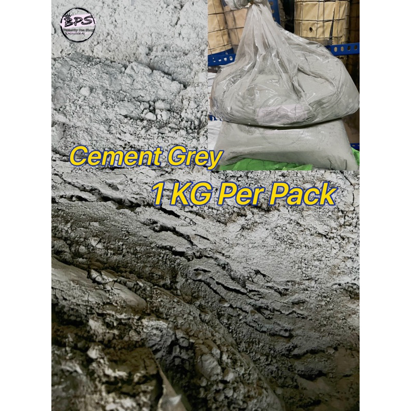 Cement Grey Simen Kelabu 1KG | Shopee Malaysia