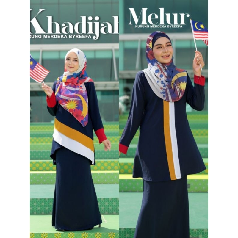 🆕 BAJU KURUNG MERDEKA BAJU KURUNG MALAYSIA BAJU KURUNG MERDEKA DEWASA ...