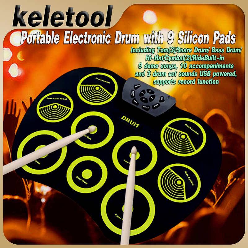 drum electronic pad electric/Drum electronic drum set electronic drum ...