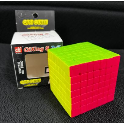 {DENTED BOX} QIYI CREATIVE RUBIKS CUBE PUZZLE 7x7 STICKERLESS (EQY530 ...