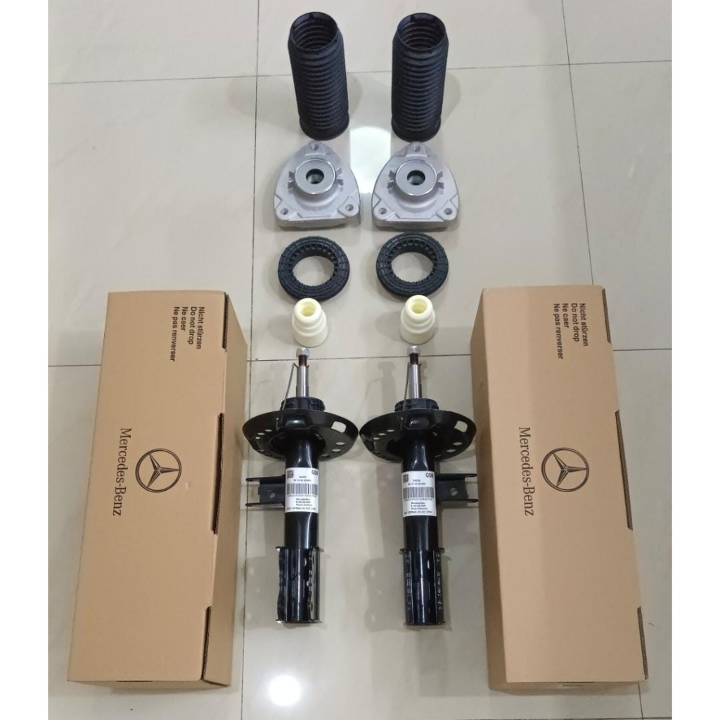 2463232900 ORI MERCEDES / OEM BILSTEIN FRONT ABSORBER SET WITH MOUNTING ...