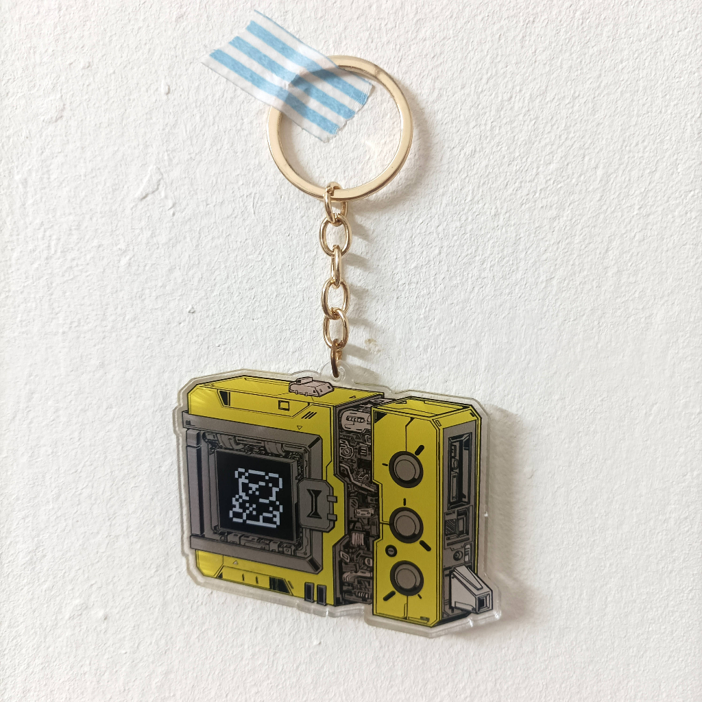 TixiT Digital Monster Virtual Pets V-Pets Keychain - 8cm keychain ...