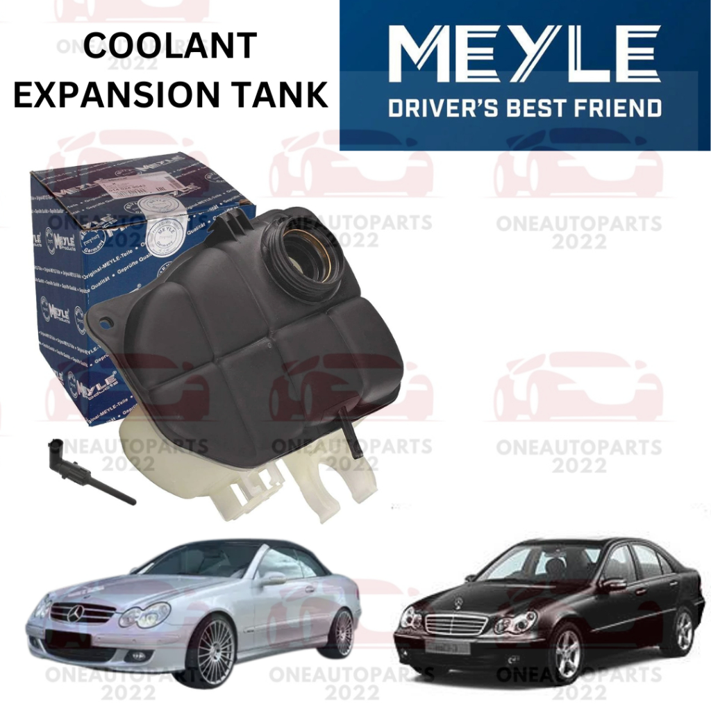 MEYLE GERMANY COOLANT EXPANSION TANK MERCEDES BENZ W203 C180 C200 W209 ...