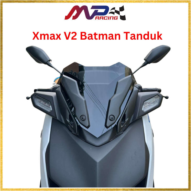 Xmax V2 Batman Windshield Tanduk Version Yamaha Xmax 2023 windshield ...