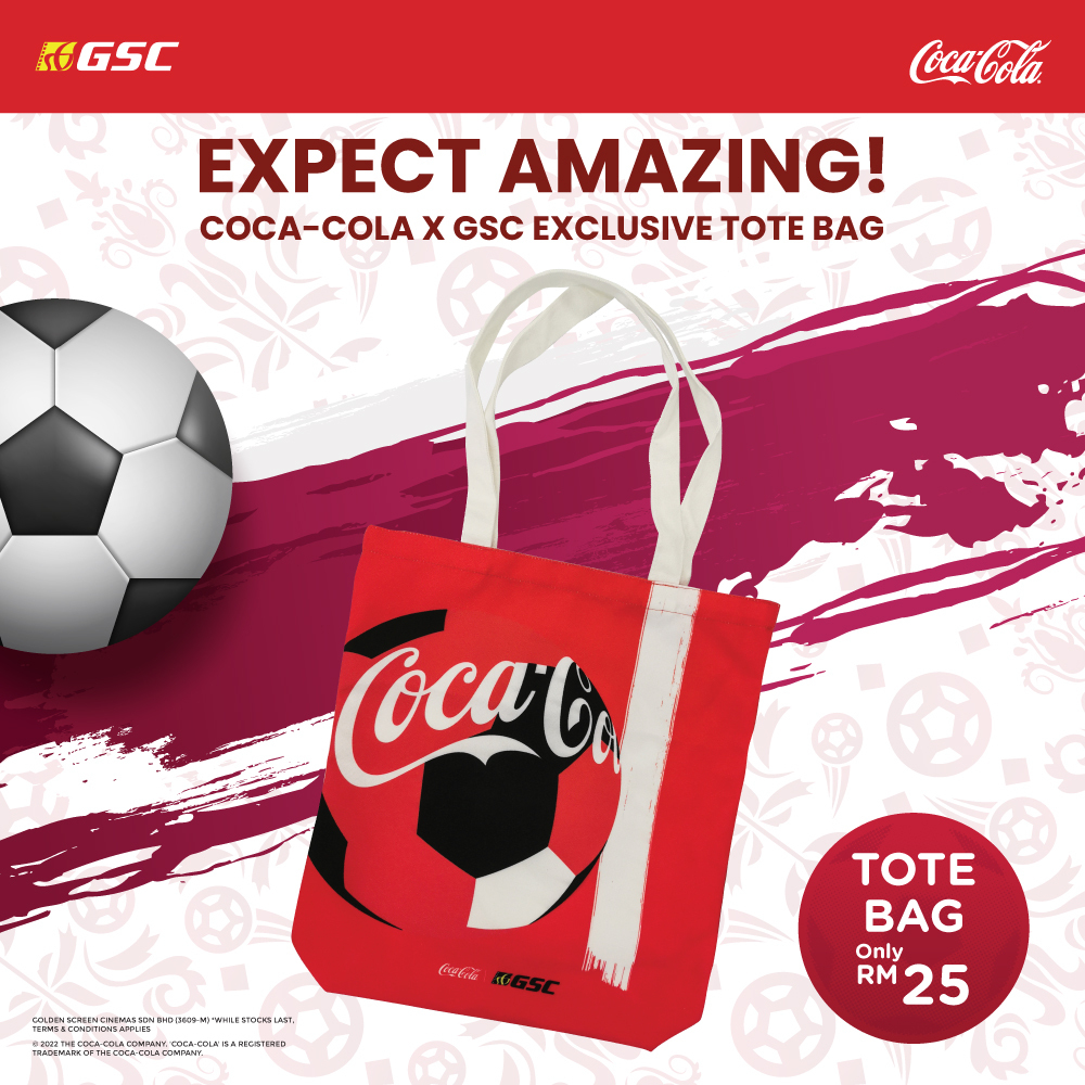 FIFA WORLD CUP - Limited Edition Coca Cola x GSC Tote Bag [Ala Carte ...