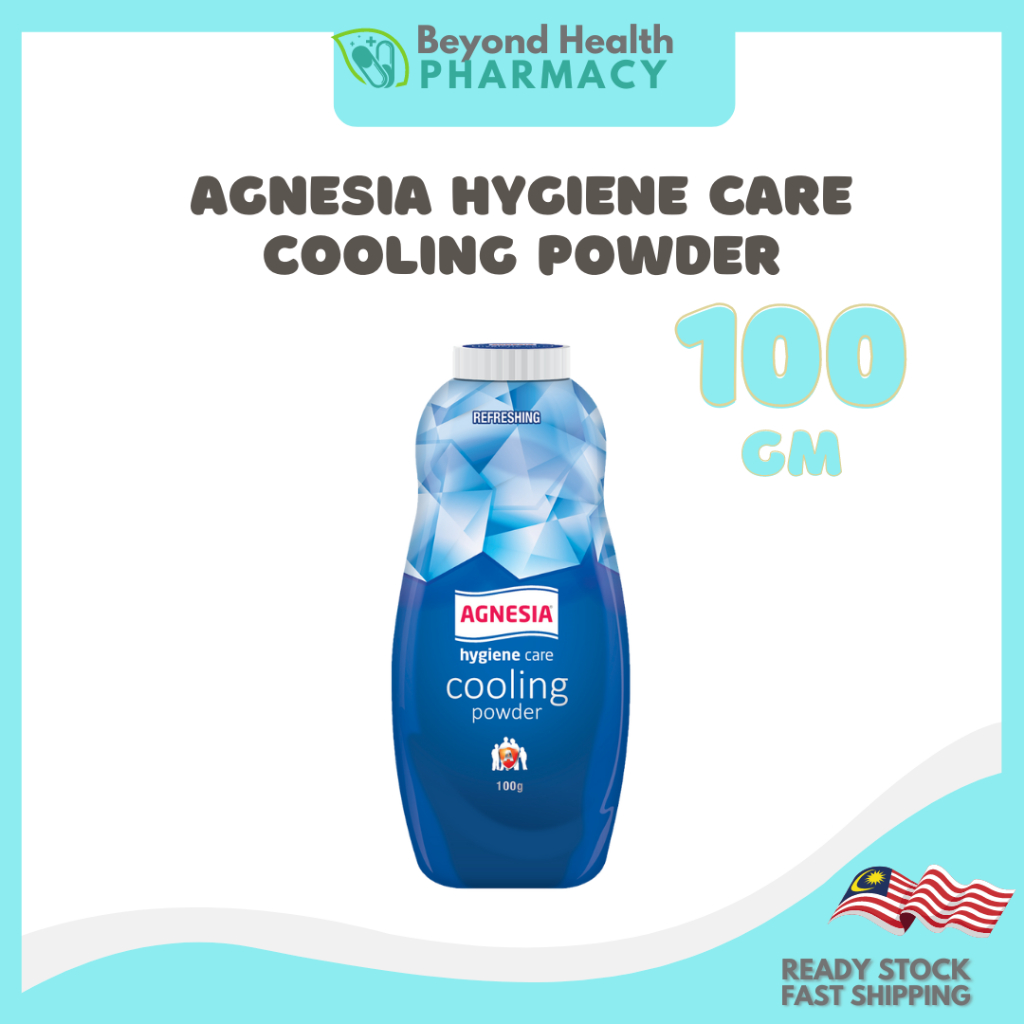 AGNESIA HYGIENE CARE COOLING POWDER 100GM (BEDAK UNTUK RASA SEGAR DAN ...