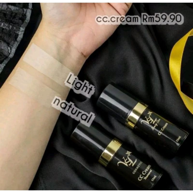 CC CREAM ( NATURAL ) - FOUNDATION FULL COVER, MAKEUP( 💯 ORI HQ VSL )KKM ...