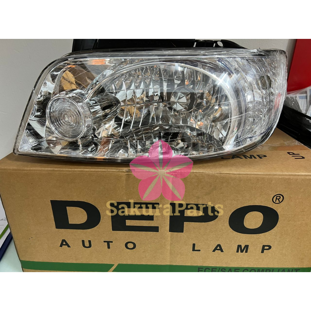 DEPO Front Headlamp for Hyundai Matrix 1.6 (MADE IN TAIWAN) | Shopee ...