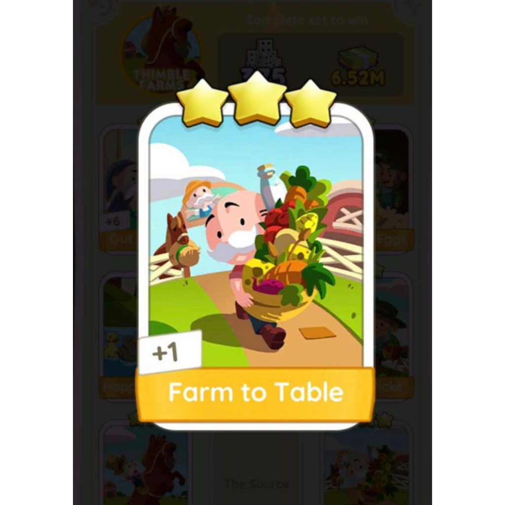 Monopoly GO - Farm to Table | Shopee Malaysia