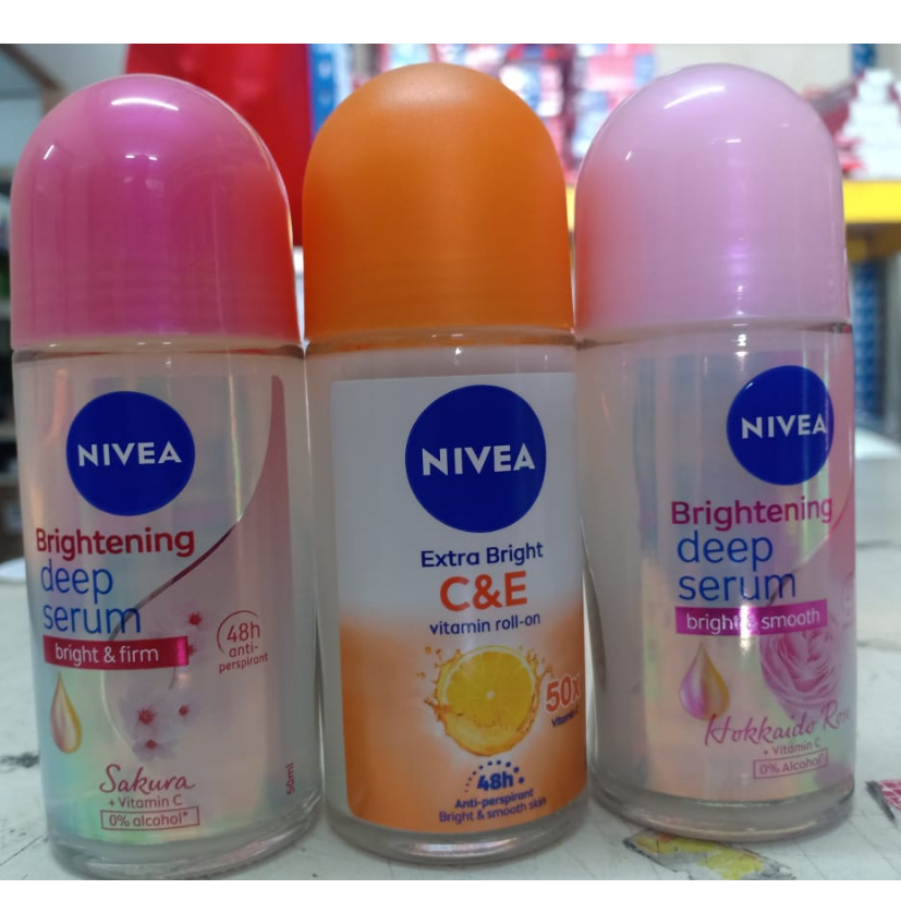 NIVEA DEODORANT BARU 50ML ( WOMEN) ( 3 COLOUR) READY STOCK!!! | Shopee ...