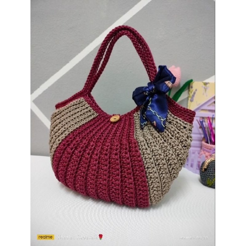 beg crochet handmade | Shopee Malaysia