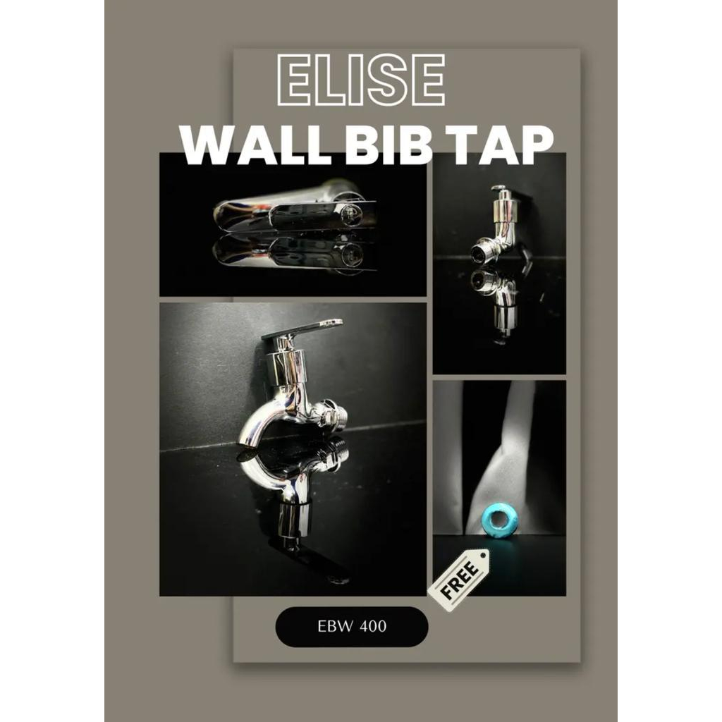Elise EBW400 Wall Bib Tap and Elise EBP500 Basin Tap | Shopee Malaysia