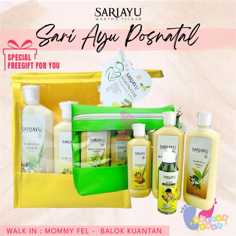 SARIAYU SARI AYU SET PANTANG POSNATAL ORIGINAL HQ | Shopee Malaysia