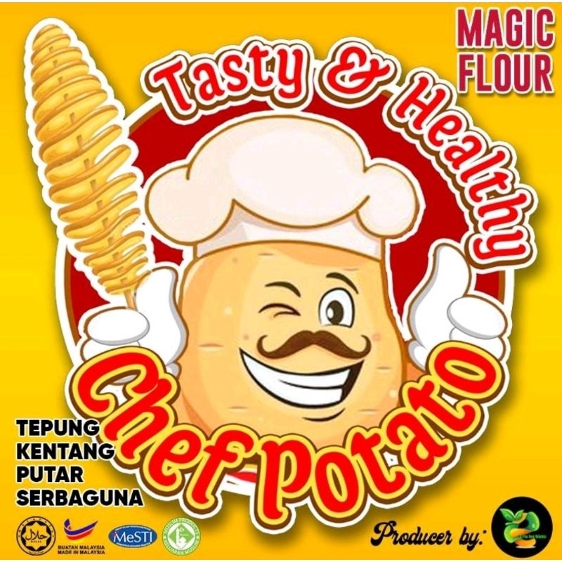 Tepung Kentang spring/pisang/keledek/enoki/sukun/cempedak dll | Shopee ...