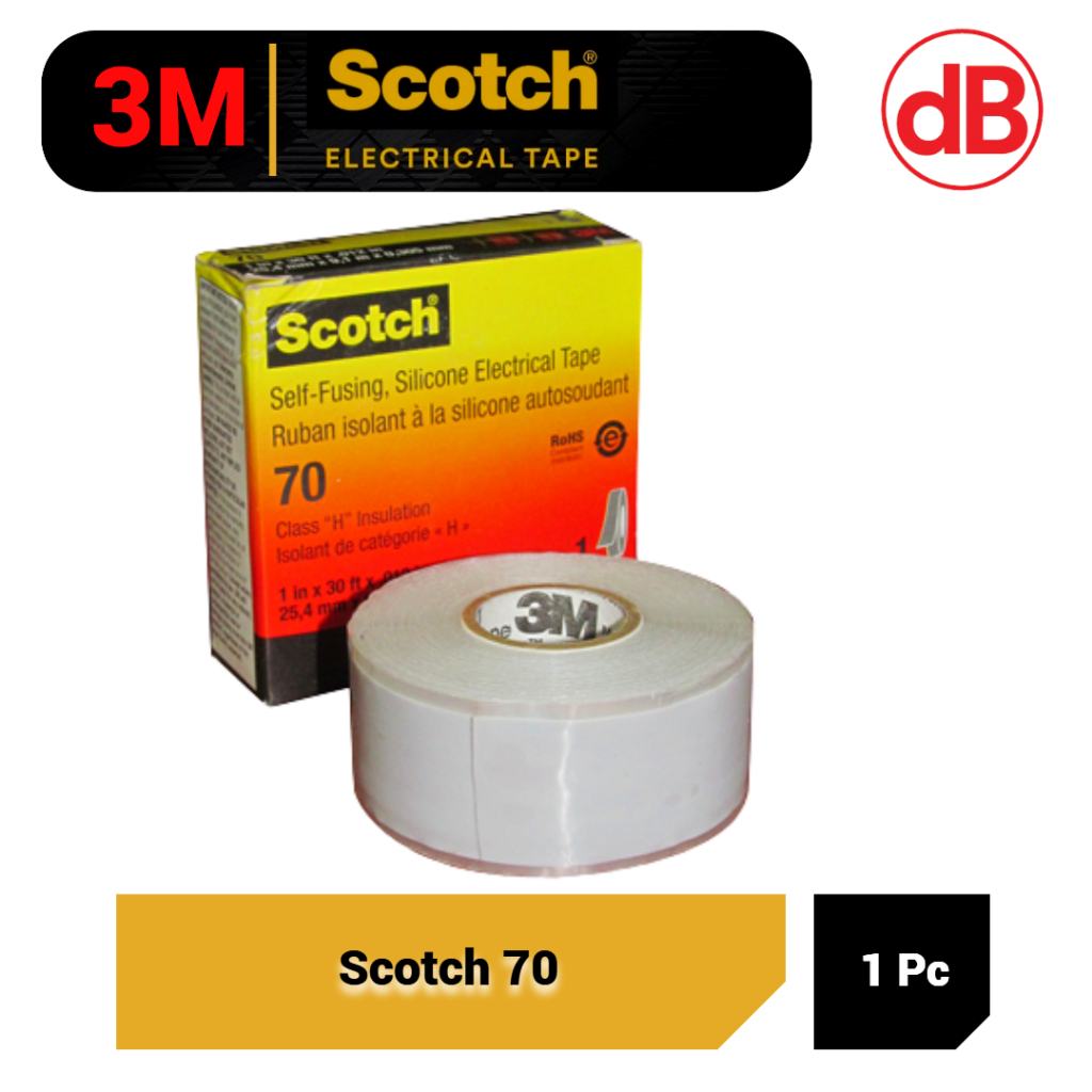 3M Scotch Tape 70 - Silicone Rubber Electrical Tape 70` | Shopee Malaysia