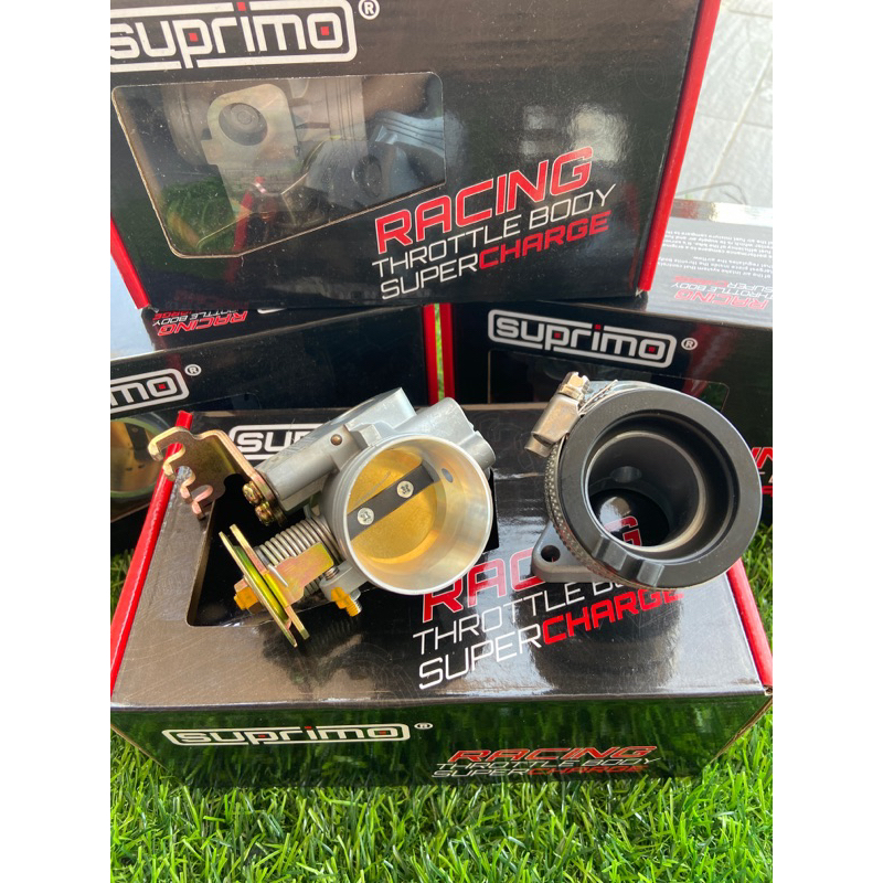 SUPRIMO THROTTLE BODY Y15ZR Y15 34MM 36MM 38MM 40MM TB RACING APIDO SUPRIMO | Shopee Malaysia