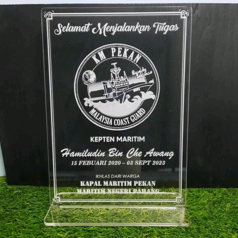 Acrylic Plaque (Customize) | Shopee Malaysia