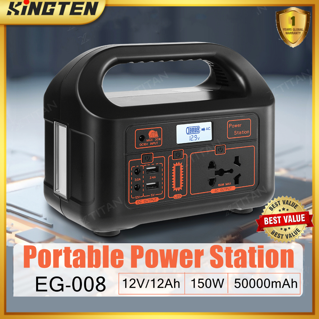 【Hot Sale】150W Original Portable Generator Camping Solar Charger USB DC ...