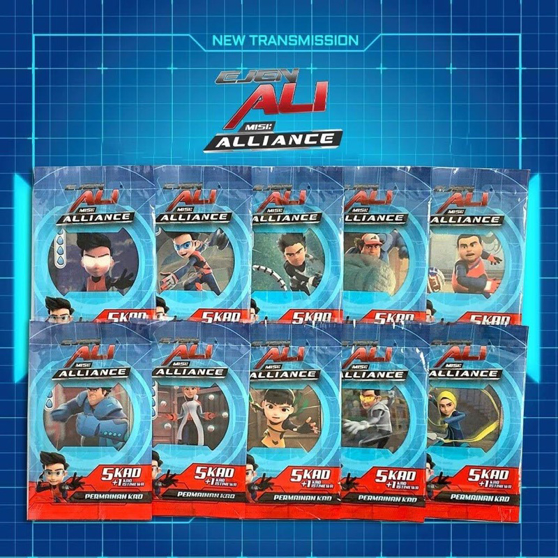 [ORIGINAL]Ejen Ali Misi: Alliance Game Card | Shopee Malaysia