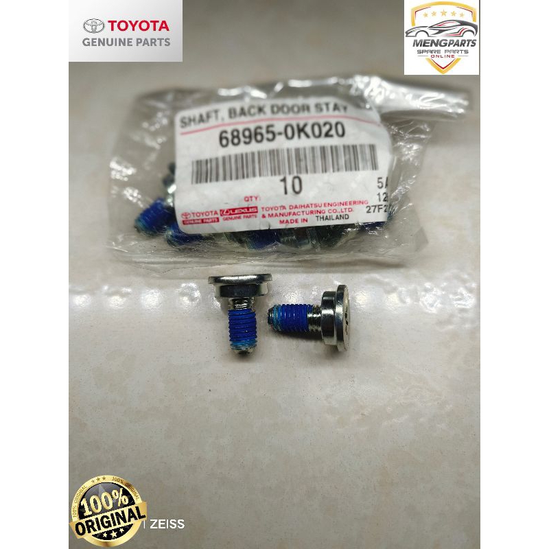 ORIGINAL TOYOTA HILUX REVO GUN125 GUN126 REAR BONNET HINGE & BONNET ...
