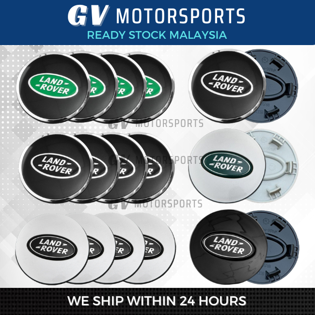 READY STOCK Land Rover 4PCS 62MM Range Rover Wheel Center Rim Caps ...