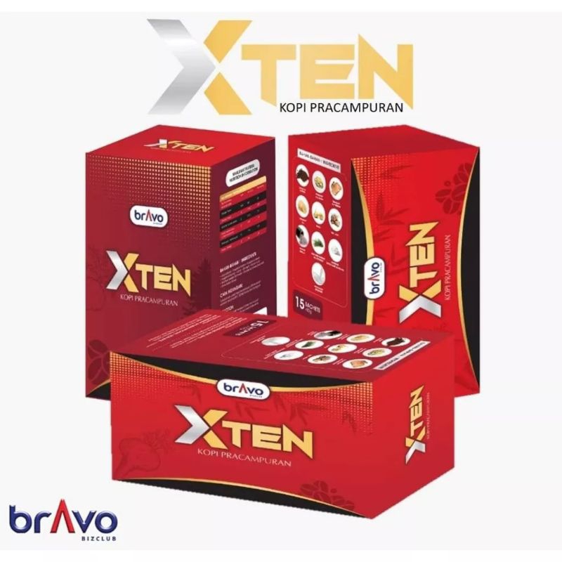 💯💯ORIGINAL XTEN COFFEE BRAVO🔥🔥🔥 | Shopee Malaysia