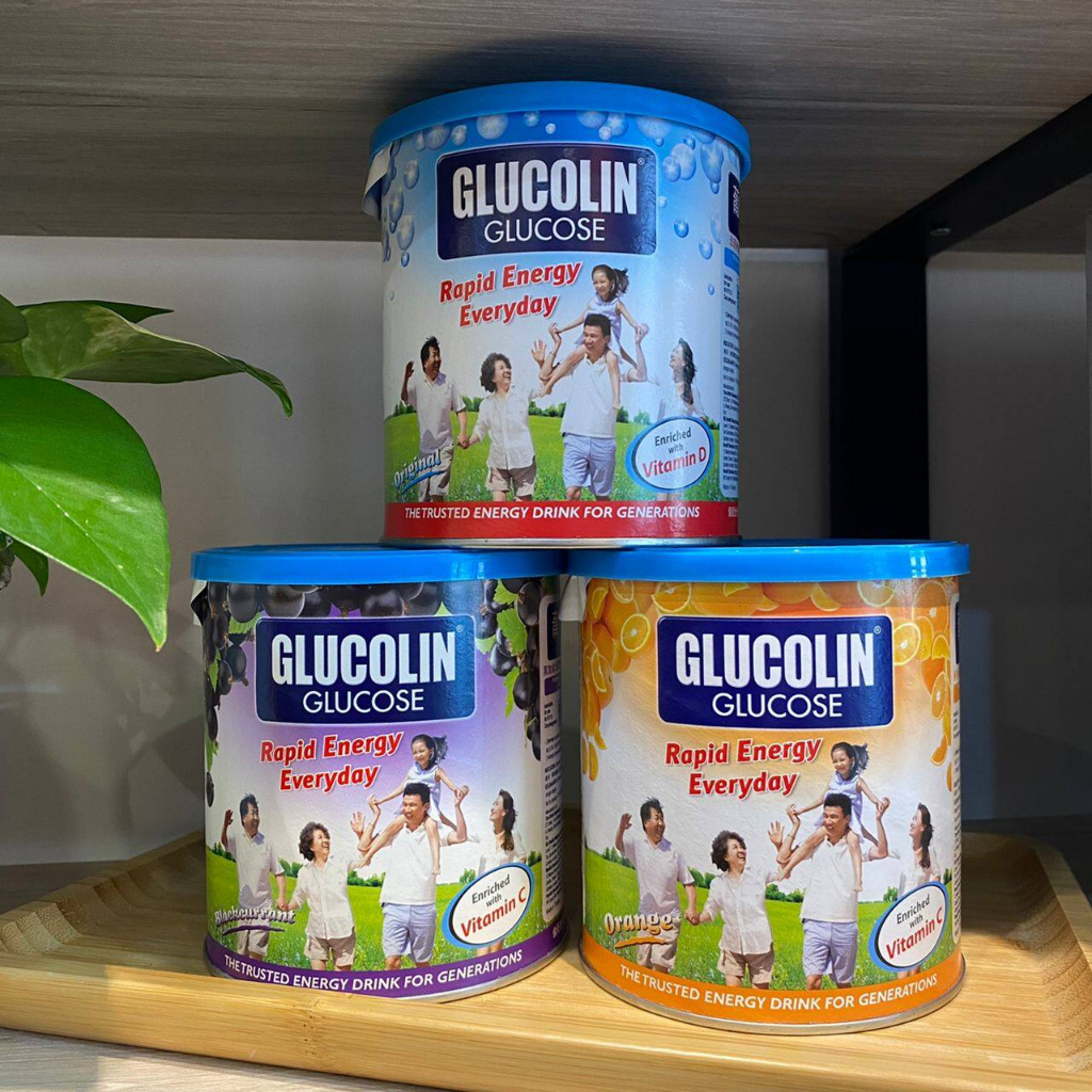 GLUCOLIN GLUCOSE 420 G (ORIGINAL, ORANGE, BLACKCURRANT) | Shopee Malaysia