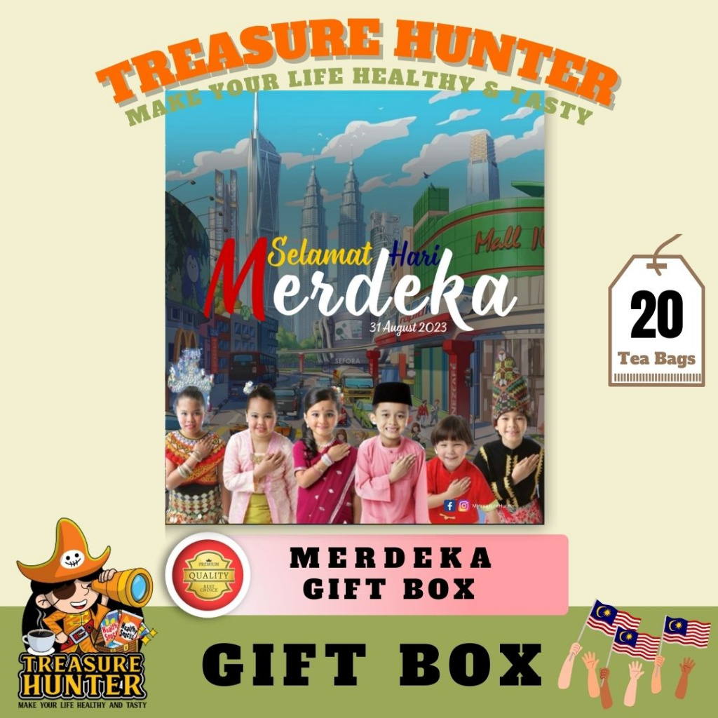 Treasure Hunter Vintage Elegant Merdeka Gift Box Cameron Valley Tea ...