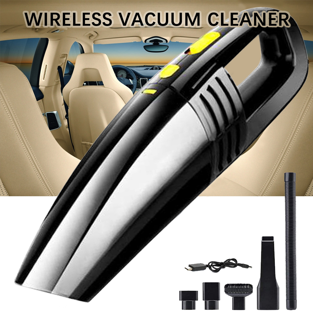 Rechargeable Wireless Cordless Vacuum Cleaner Portable Handheld Car ...