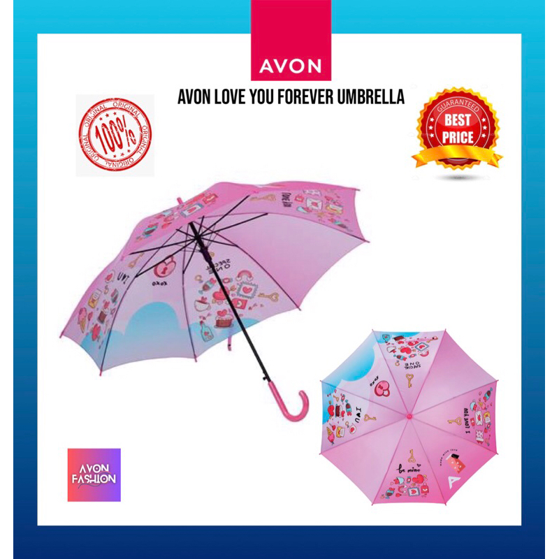 Avon Love You Forever Umbrella / Albee Cane Umbrella (Original ...