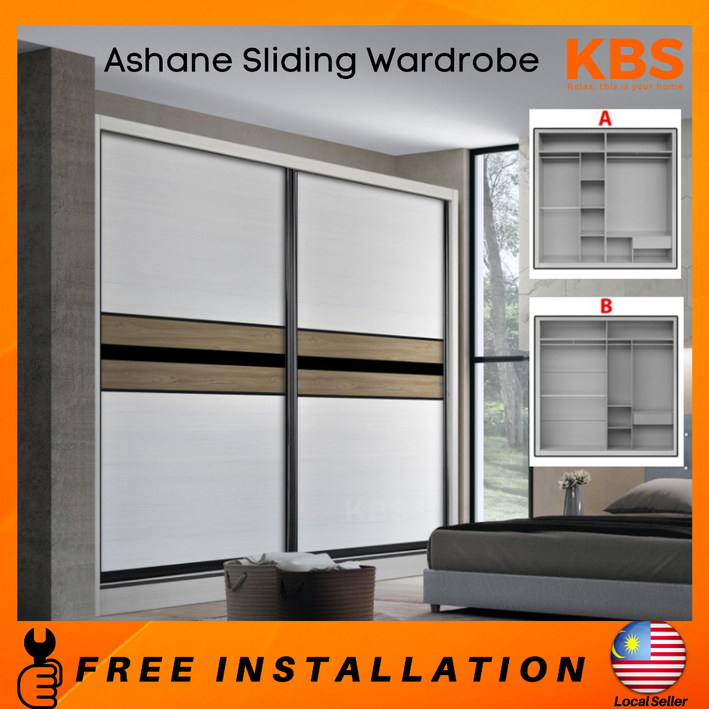 (FREE Installation+Shipping) 5/6/7/8ft x 8ft Anti-jump Sliding Door ...